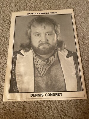 Vintage DENNIS CONDREY Wrestling Pinup Photo Magazine Clipping MIDNIGHT EXPRESS | eBay