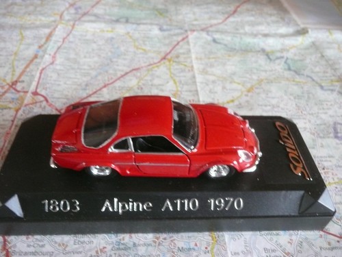 RENAULT Alpine A 110 Rouge 1970 SOLIDO 1/43 en boite | eBay
