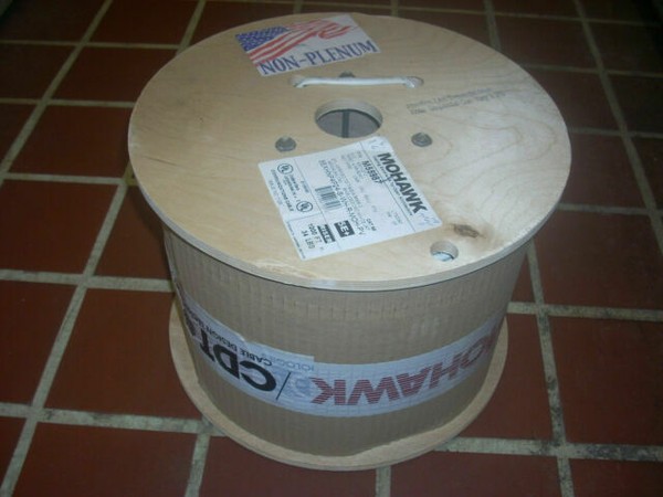 Mohawk Cat5e Shielded 4 Pair Wire 1000' M55987 for sale online | eBay