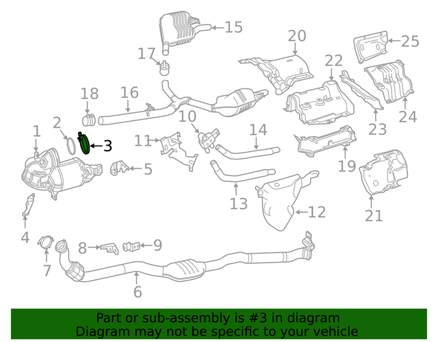 Genuine OEM Catalytic Converter Clamp for MERCEDES 0009955033 for sale ...