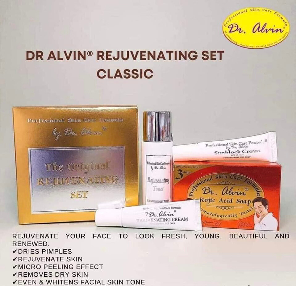 💯ORIGINAL Rejuvenating Facial Set By Dr.Alvin | eBay