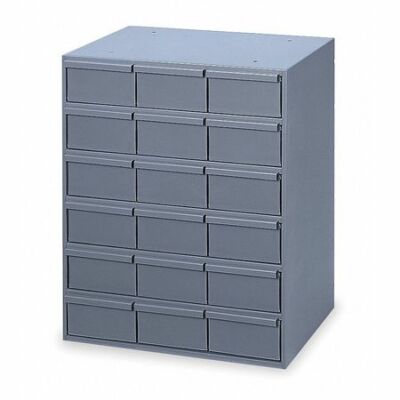 Durham Mfg 006-95 Drawer Bin Cabinet With Prime Cold Rolled Steel, 17 1 ...