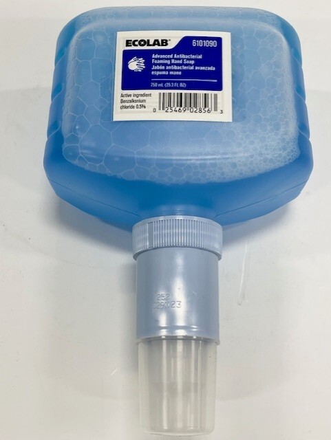 Ecolab 6101090 Advanced Antibacterial Foam Hand Soap 750ml (Qty 6) | eBay