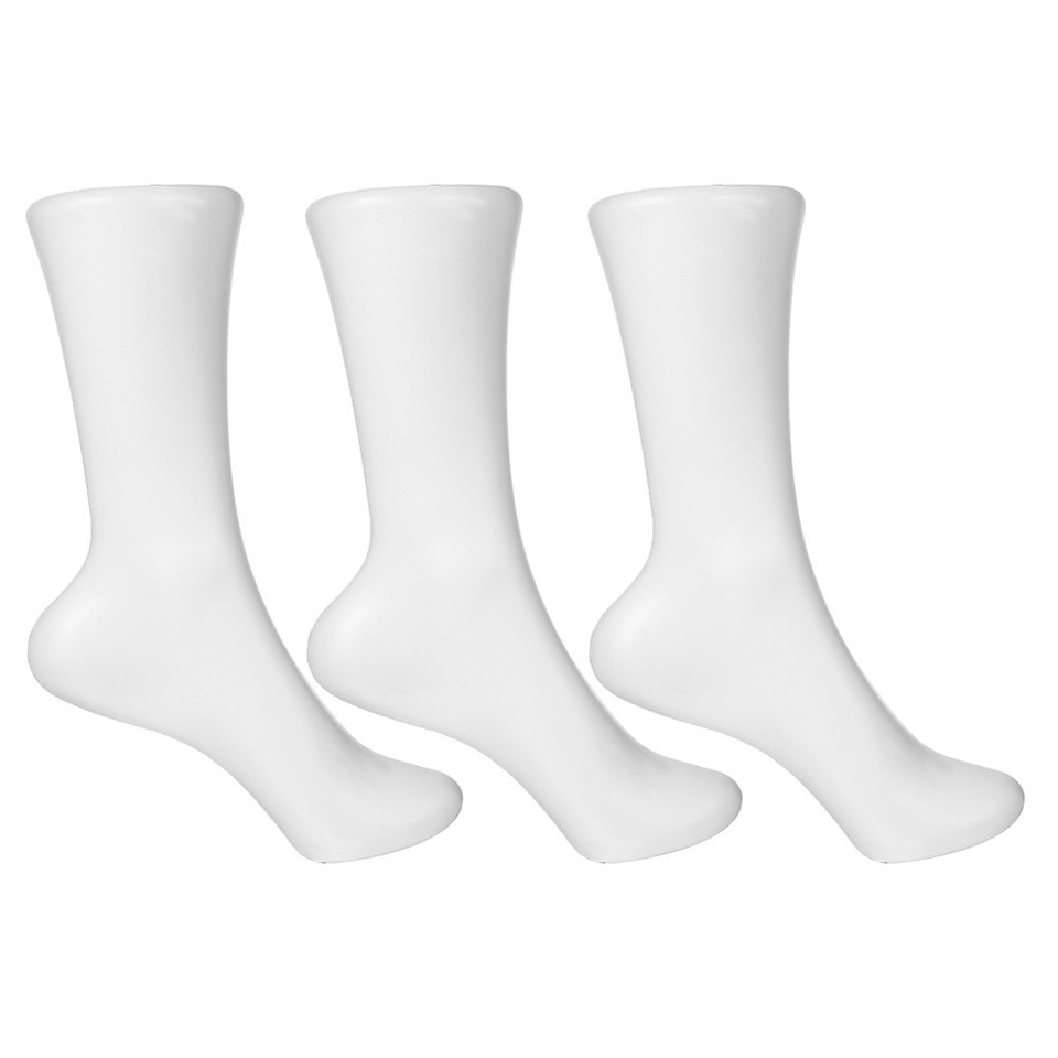 3 Pcs Female Foot Sock Display Mold Toddler Mannequin for Jewelry Feet ...