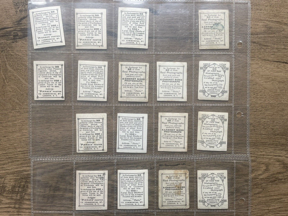 Pinnace Football Collection 18 Different Cards 97 98 99 100 West Ham ...