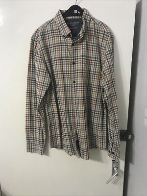 RJR John Rocha Mens Full Sleeve Shirt. Regular Fit Size M Check Pattern ...