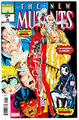 NEW MUTANTS #98 (NM+) 1st DEADPOOL Appearance! Marvel Facsimile Edition ...