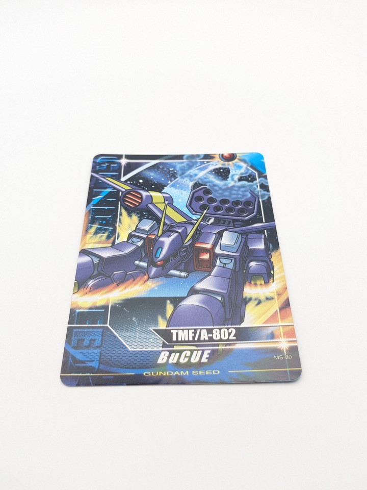BuCUE TMF/A-802 MS-80 GUNDAM SEED Carddass Card BANDAI 2003 TCG ...