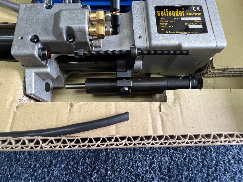 SUGINO SELFEEDER ELECTRIC DRILL, MODEL ES2-2-3060U, 7200 RPM, 1/3 HP ...