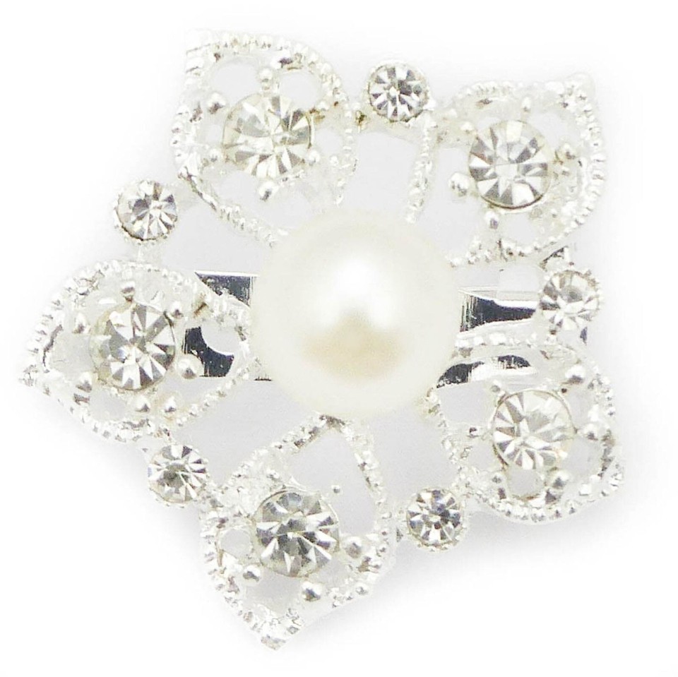 New Pin Brooches for Wedding Bouquets Women Ladies Dress Sterling ...