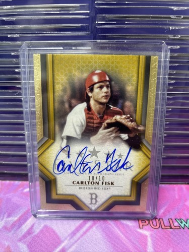 2023 topps five star carlton fisk auto gold /10 | eBay