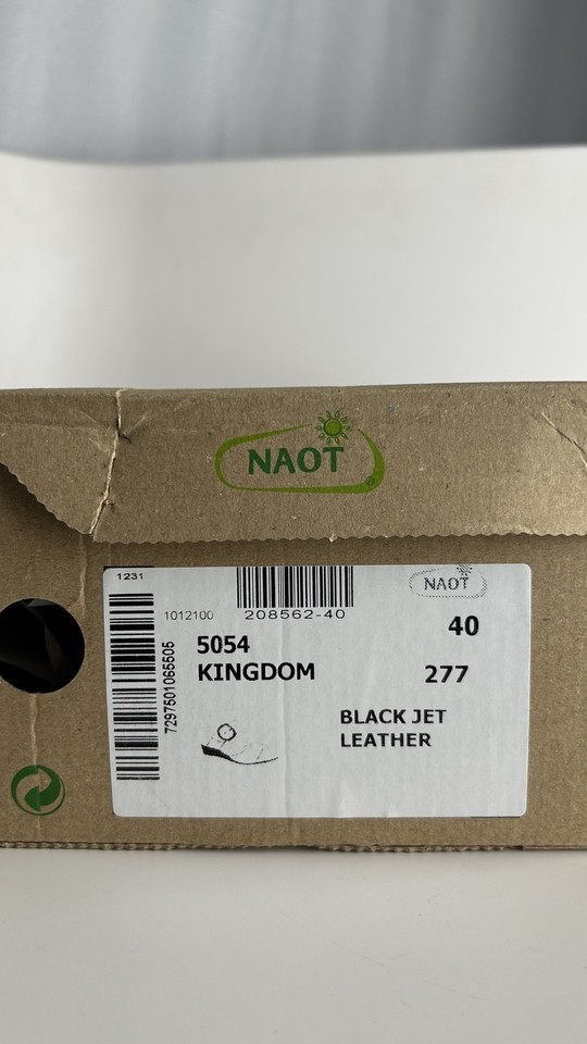 Naot Kingdom Women's Shoes Jet Black Leather - Size EU 40 | eBay