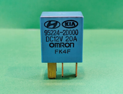 Hyundai Kia 20A 4-Pin 12V Relay 95224-2D000 Blue OEM | eBay