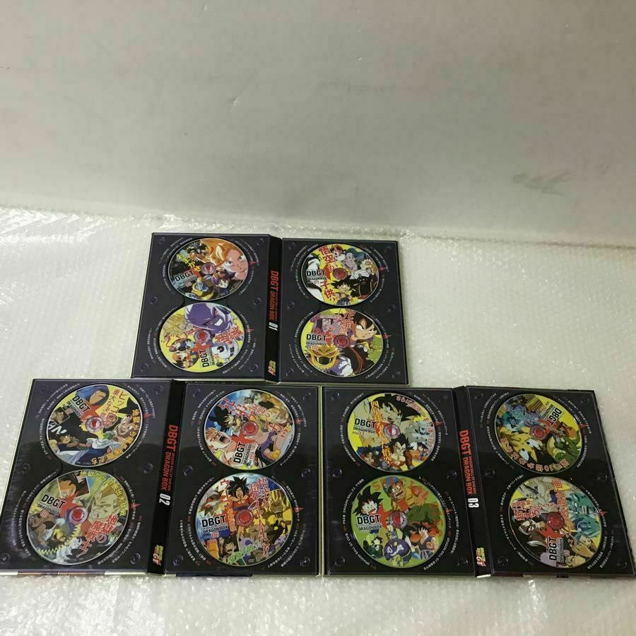 DRAGON BALL GT DVD BOX Goku Vegeta Complete reservation limited Japan ...