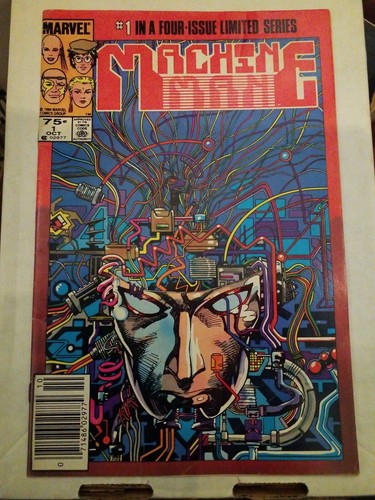 Machine Man 1 Marvel Comics 1984 Low Grade | eBay
