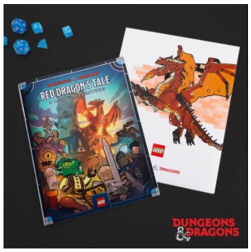 Lego 5008827 Dungeons and Dragons Red Dragon's Tale Official Game Book ...