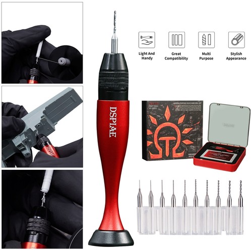 DSPIAE AT-VHDS Universal Gripping Handle Hand Drill Set Hobby Craft ...