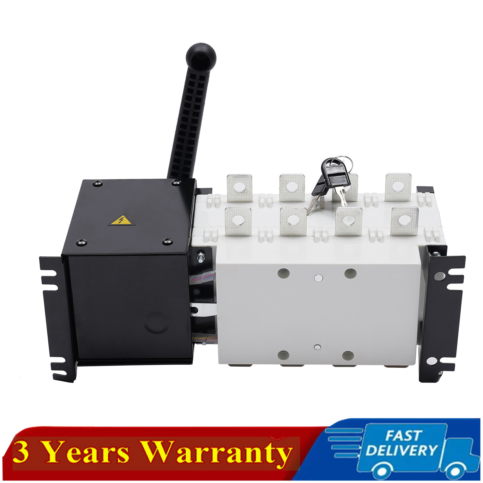 Automatic Transfer Switch 250A 4-Poles AC 110V 220V Grid to Generator ...