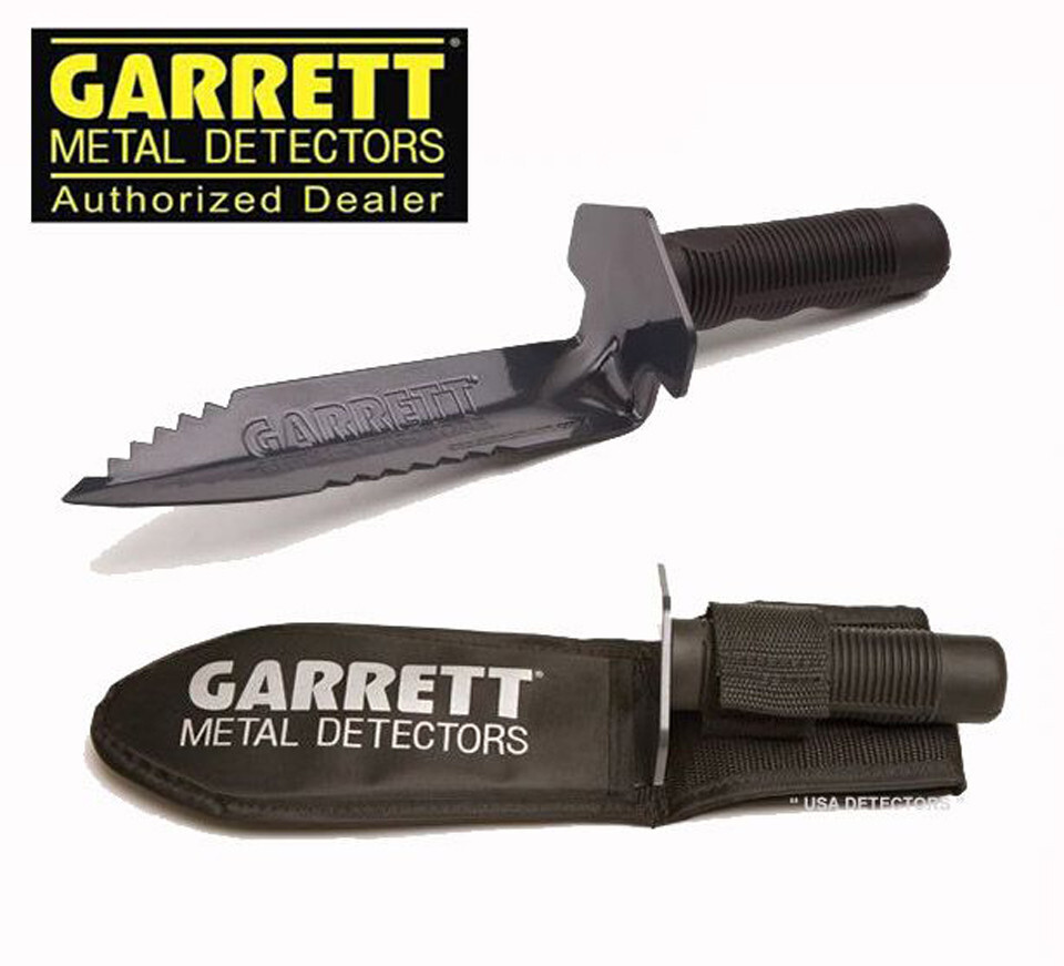 Garrett Metal Detecting Edge Digger with Serrated Blade and Sheath ...