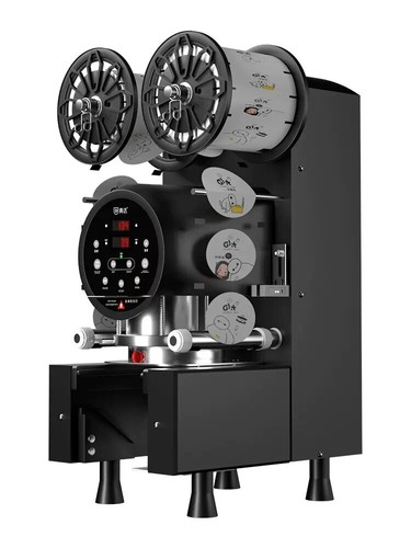 95/90 Sealing Machine Full Automatic Paper Plastic Cup Sealing Machine ...
