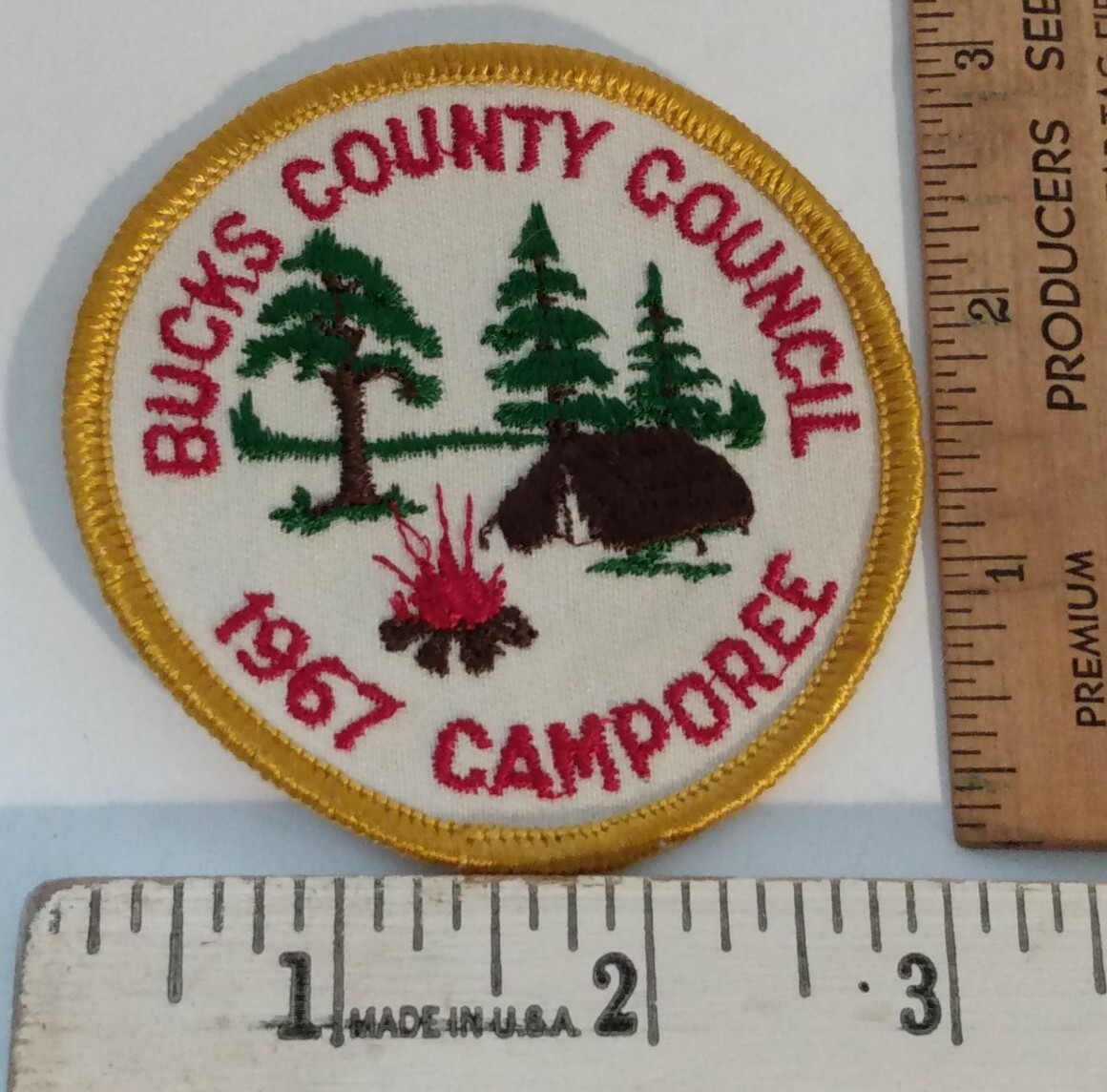 Boy Scouts of America Bucks County Council 1967 Camporee Cub Boy Scout ...
