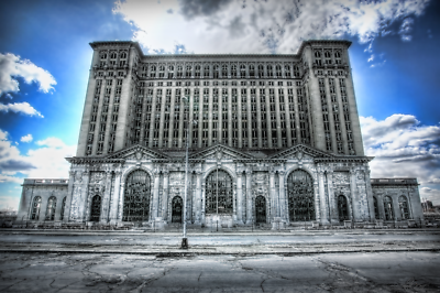 Michigan Central Station Detroit Old Amtrak Train 13x19 Photo Art Print ...