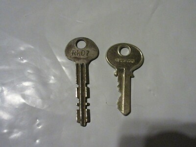 Antique Flat Steel Key Corbin Lock RRD 7 KEY | eBay