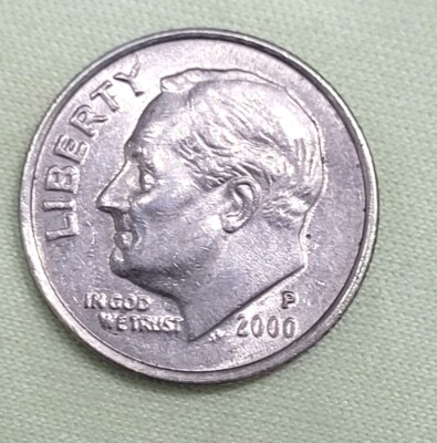 2000-P Roosevelt Dime Double Struck/Off-Center. | eBay