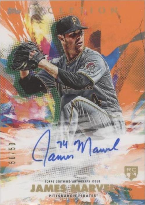 2020 Topps Inception - Rookies & Emerging Stars Autographs James Marvel ...