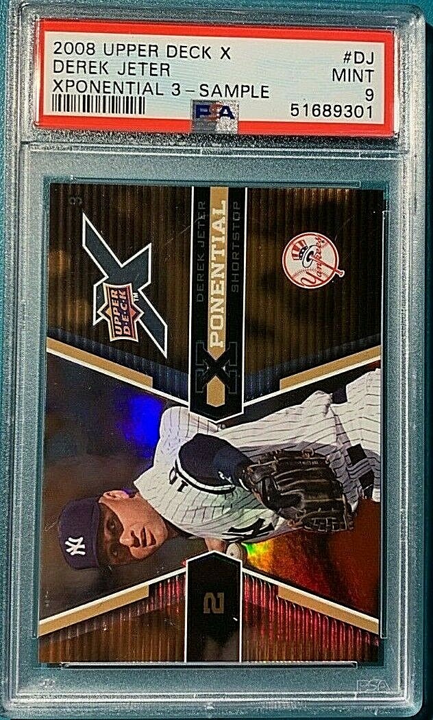 2008 Upper Deck X - Xponential3 #X3-DJ Derek Jeter for sale online | eBay