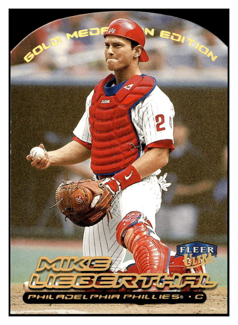 Mike Lieberthal 2000 Ultra 127G Gold Medallion | eBay