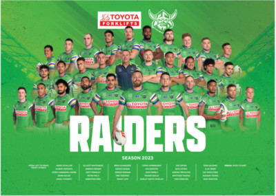 Canberra Raiders NRL RUGBY TEAM player POSTER,BARGAIN 2 | eBay Australia