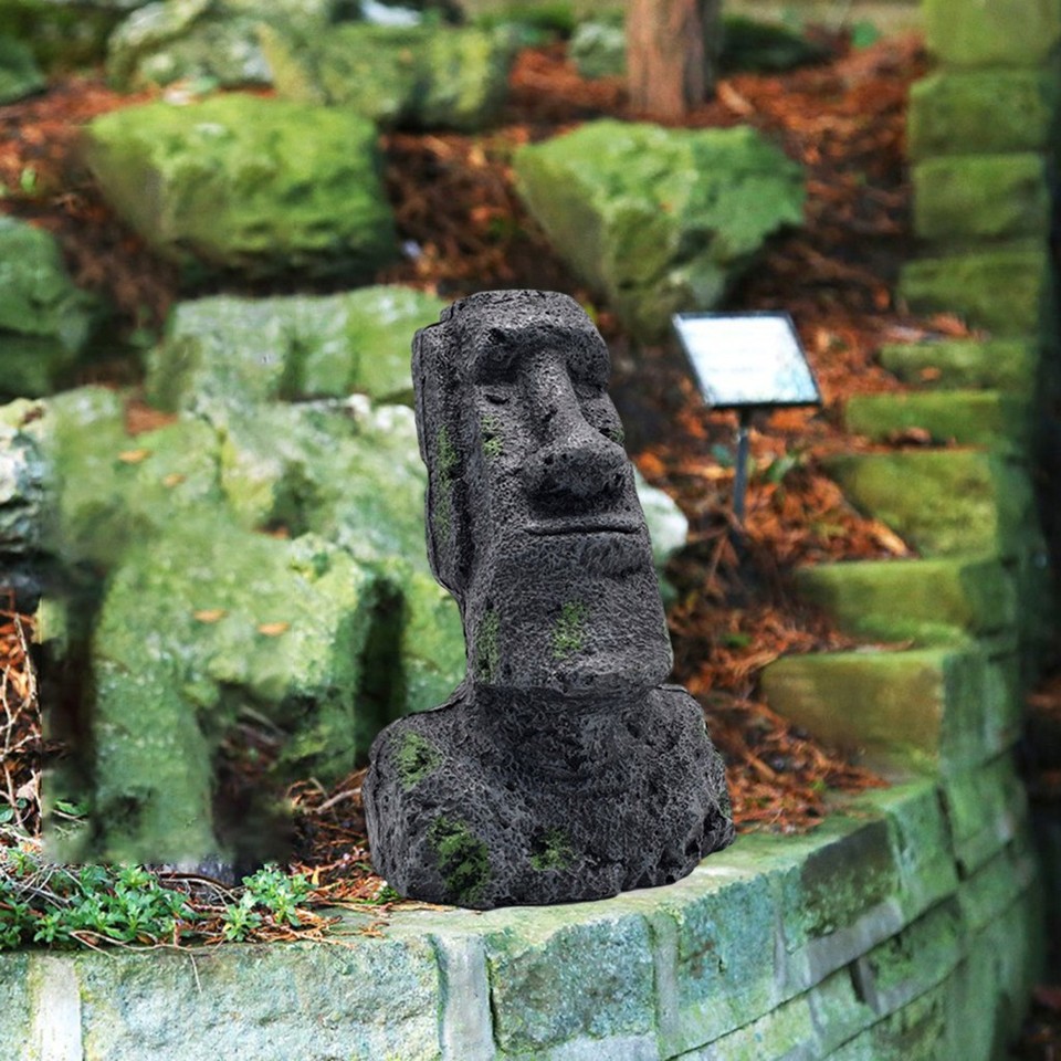 Roman Portrait Aquarium Decoration Accessories Hiding Ancient Vintage ...