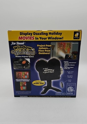 Bulbhead 11674 Star Shower Window Wonderland Projector - Black for sale ...