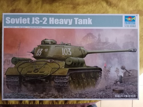TRUMPETER 05588 - Soviet JS-2 heavy tank. | eBay