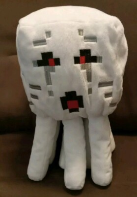 Minecraft White Ghast Ghost 13" Plush Toy by Spin Master Jinx Mojang ...
