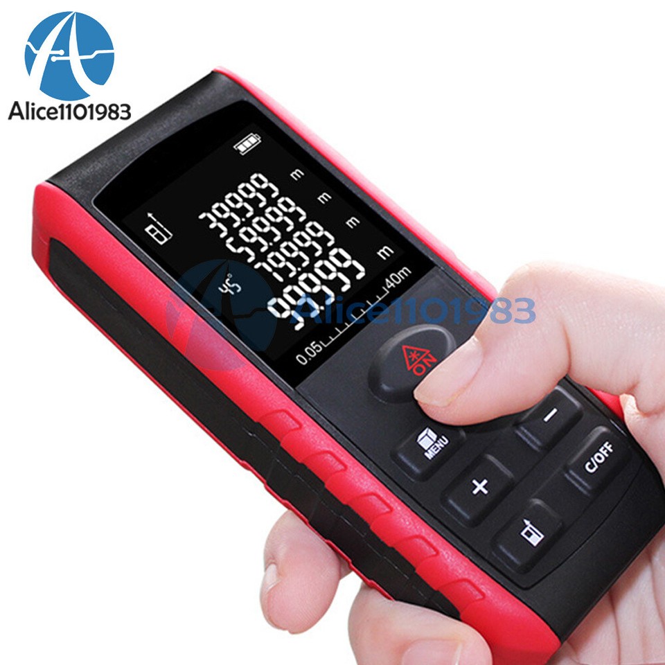 Handheld infrared Laser Rangefinder Digital Distance Meter Ruler Tool ...