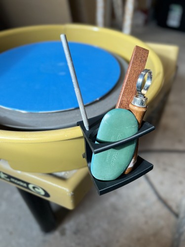 Wheel Side Pottery Wheel Tool Holder - For Pottery Tools And More ...