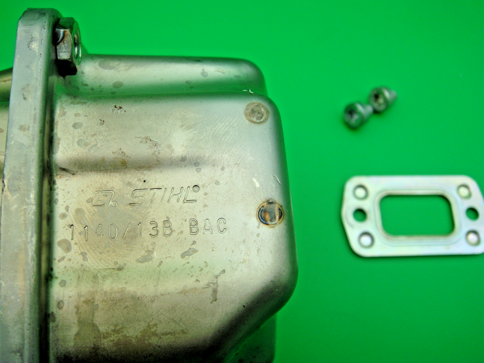 GENUINE STIHL MS362 MS362C MS400 MS400C CHAINSAW 2 PIECE MUFFLER - BOTH ...