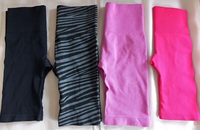 PRIMARK WORK OUT GYM RIBBED STRETCH SEAMFREE CYCLE SHORTS XXS-XL | eBay UK