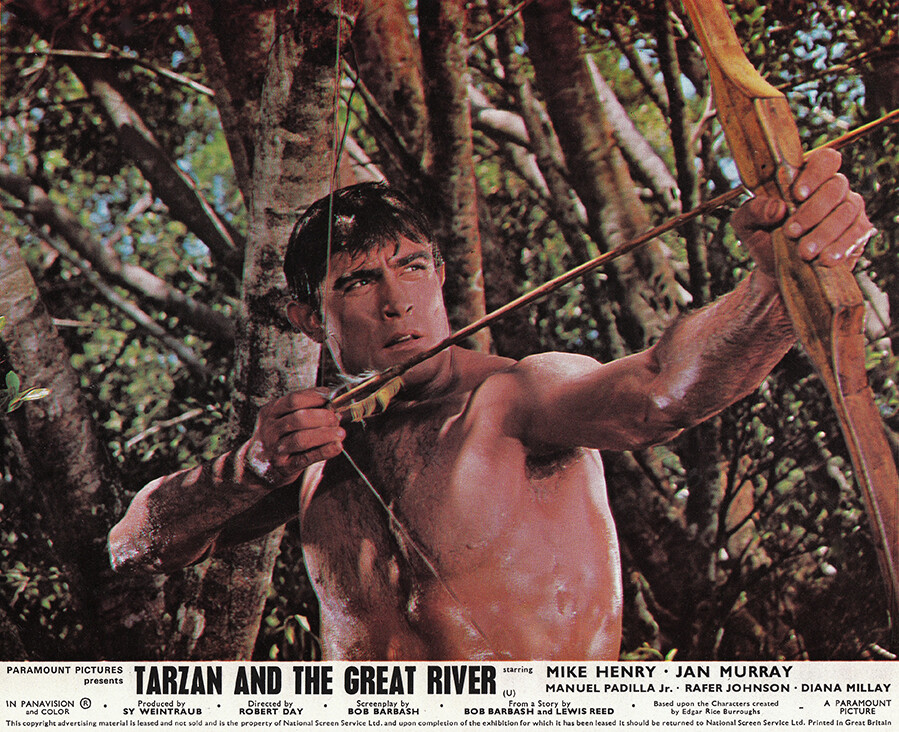 Mike Henry - Tarzan And The Great River (1967) - 8 1/2 X 11 | eBay