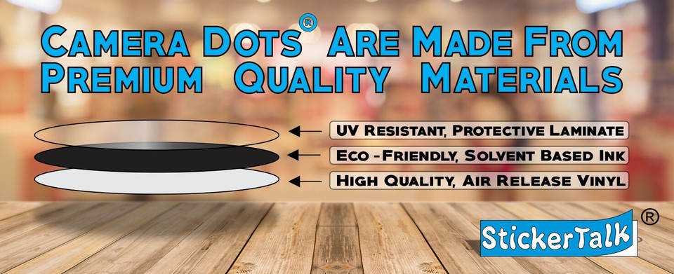 StickerTalk® Brand Camera Dots® Webcam Lens Phone Camera Covers Privacy ...