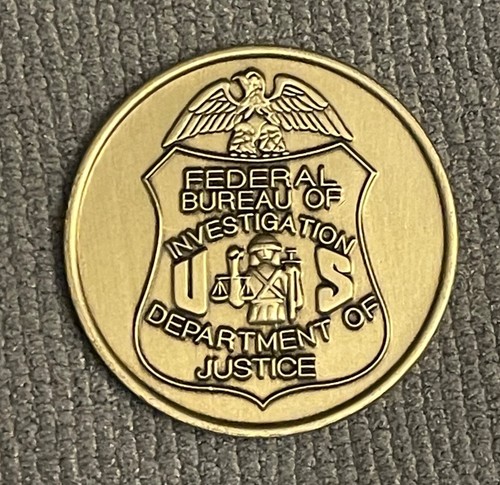 Federal Bureau of Investigation Seal & Special Agent Shield/Badge ...
