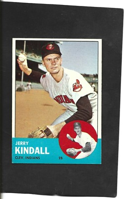 1963 Topps MLB # 36 Jerry Kindall | eBay