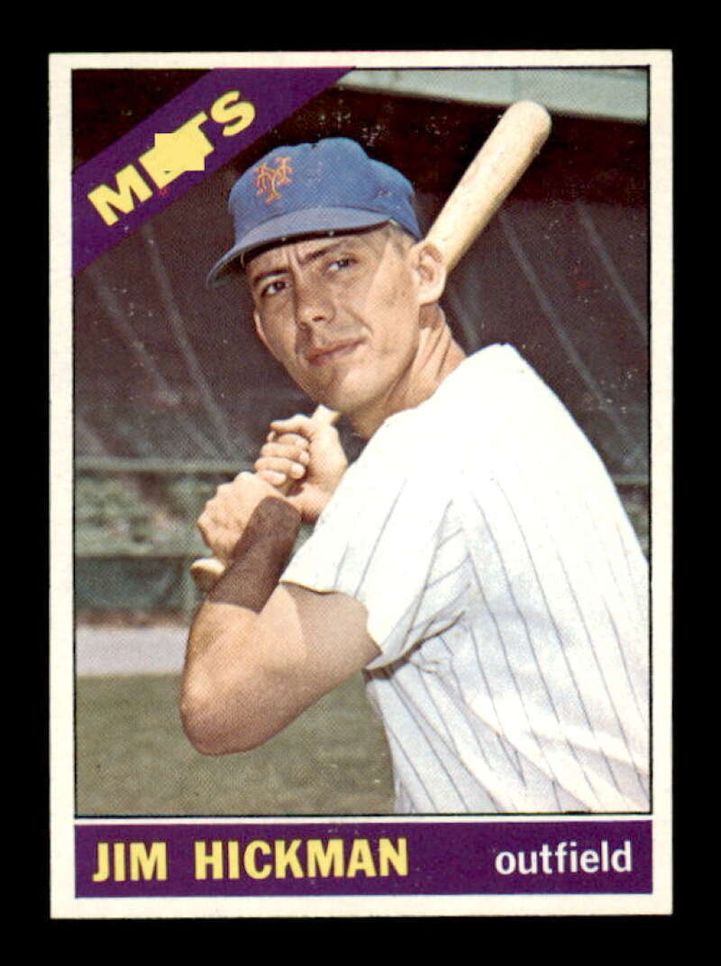 1966 Topps #402 Jim Hickman EX/EX+ Mets 554891 | eBay