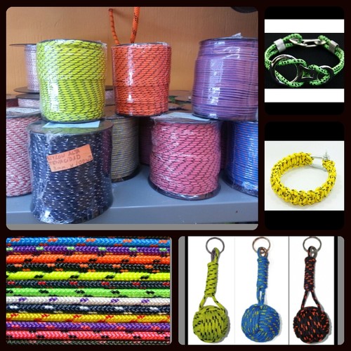 cordino soga cuerda driza 3mm x 100mt paracord pulsera llaveros escalar ...