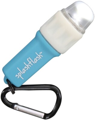 UST Splash Flash Flashlight Twist Through Modes SOS Battery Resists ...