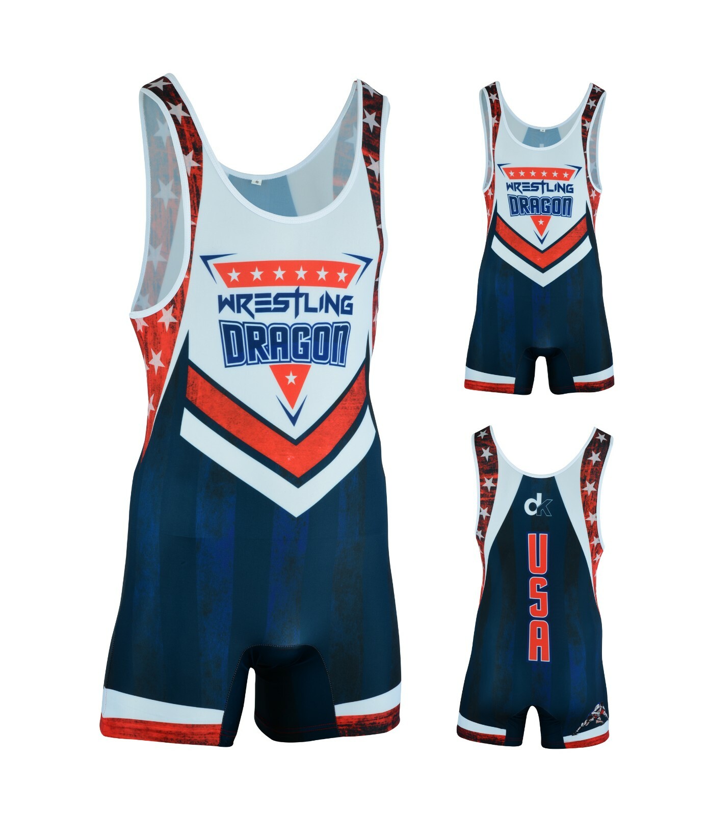 Dragon Men's & Adult Wrestling Singlet Suit Body wear Uniform singlets ...