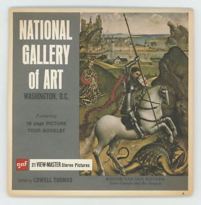 National Gallery of Art 1968 View-Master Packet #A-791 with Factory ...