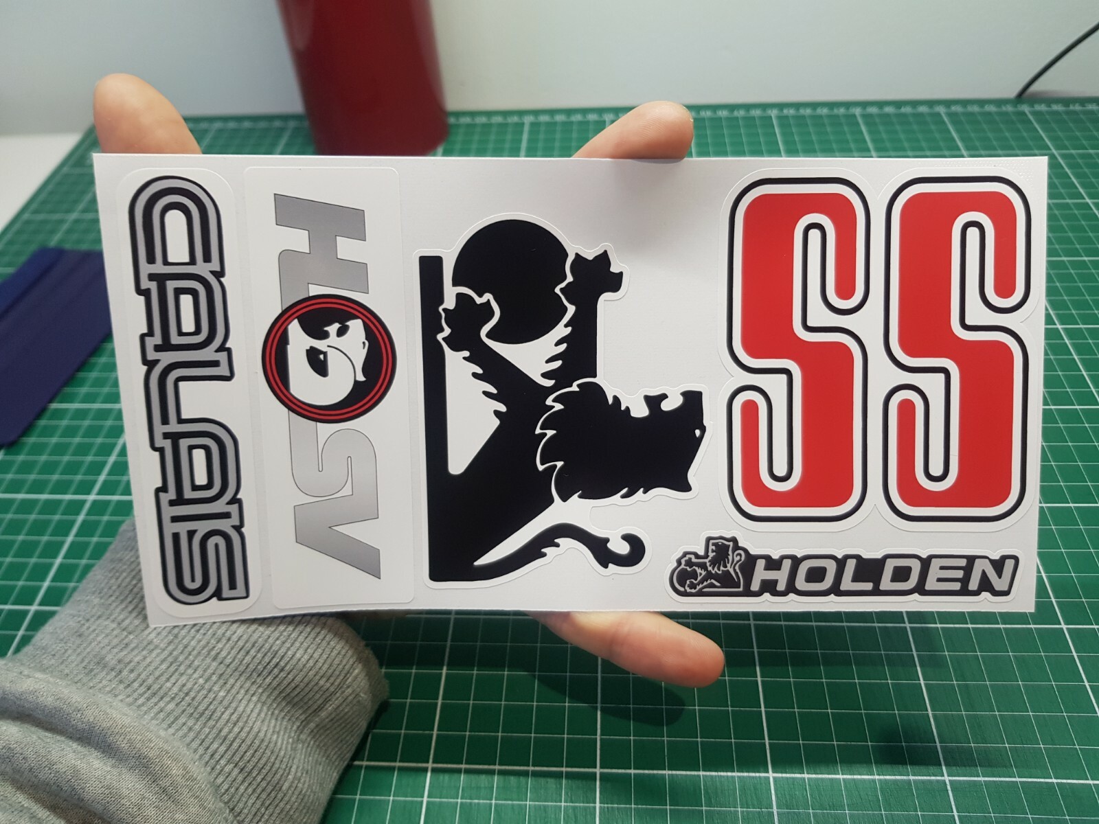 HOLDEN Turbo SS SANDMAN CALAIS HSV Stickers decals X 10, Tool Box Man ...